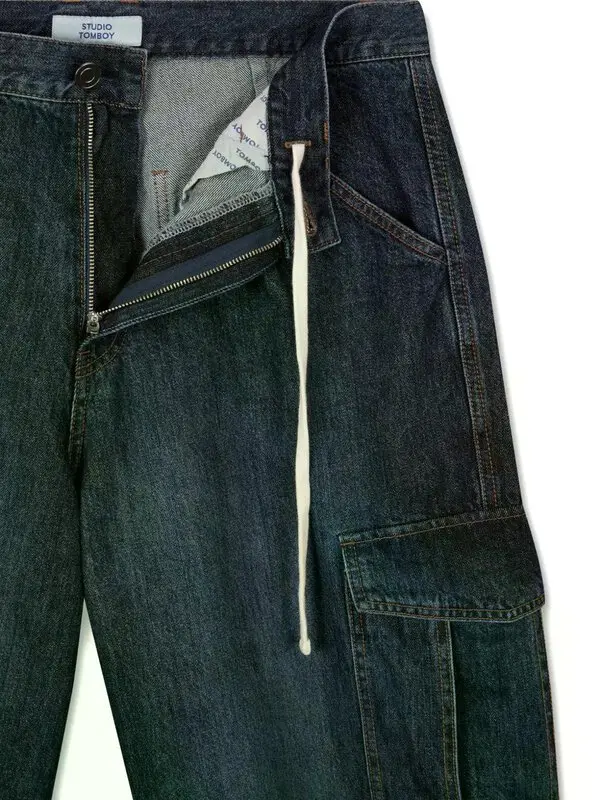 STUDIO TOMBOY Indigo Cargo Jeans