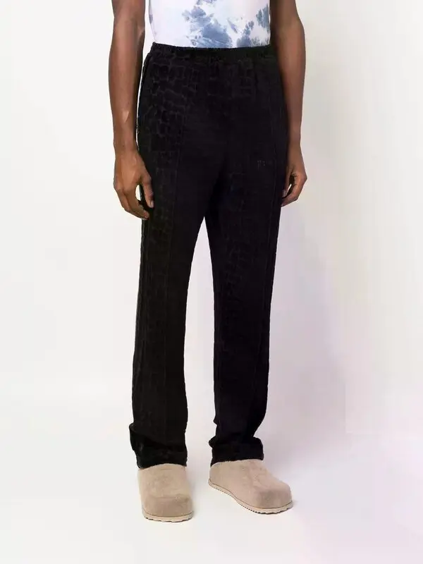 Palm Angels Velour-effect Track Pants