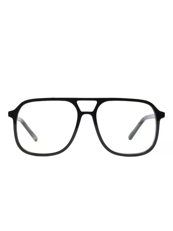KALEOS Hernandez Square-frame Eyeglasses - Black