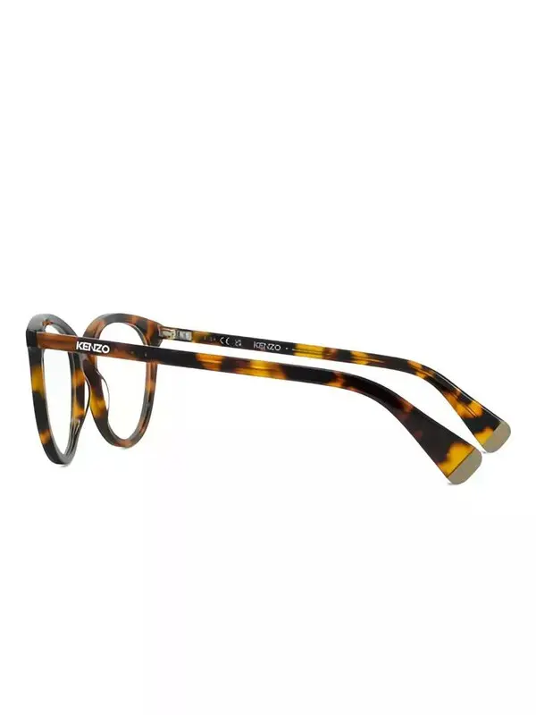 Kenzo Tortoiseshell Cat-eye Frame Glasses