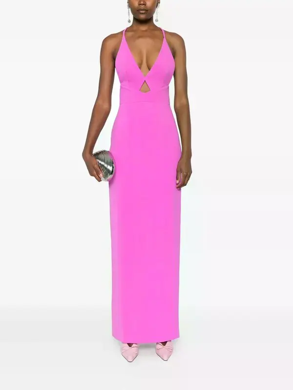 Solace London The Milly Maxi Dress - Pink
