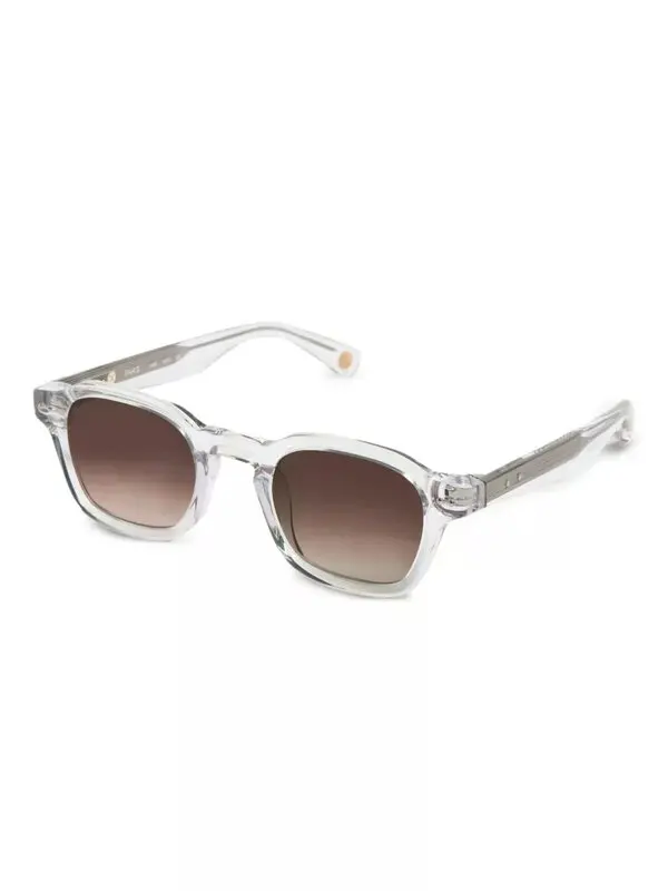 PETER AND MAY Round-frame Sunglasses