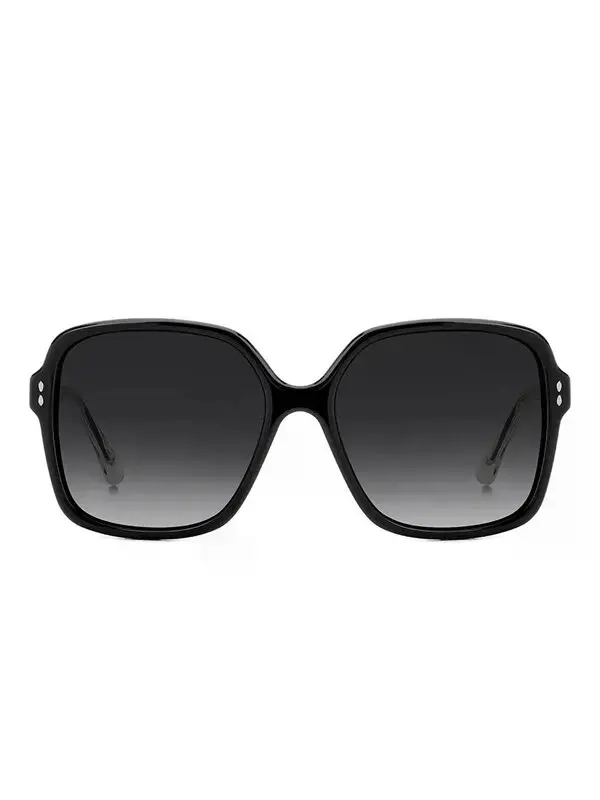 Isabel Marant Logo-engraved Sunglasses - Black
