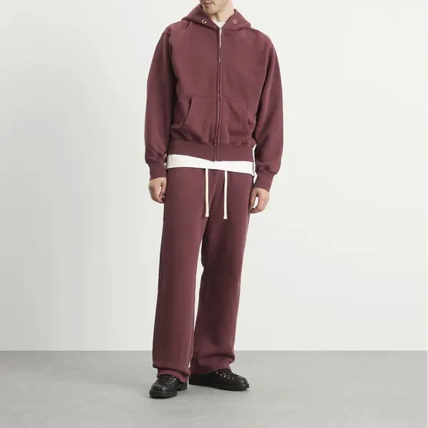 LES TIEN Heavyweight Zip Hoodie