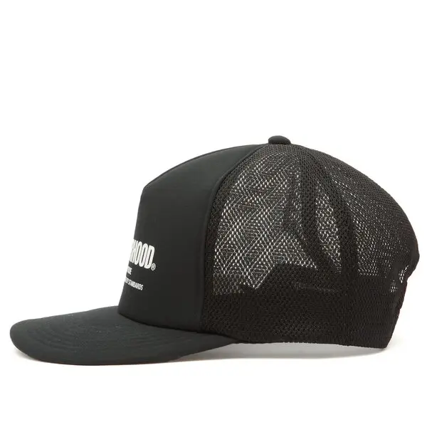 Neighborhood Mesh Cap-1 - Black | Editorialist
