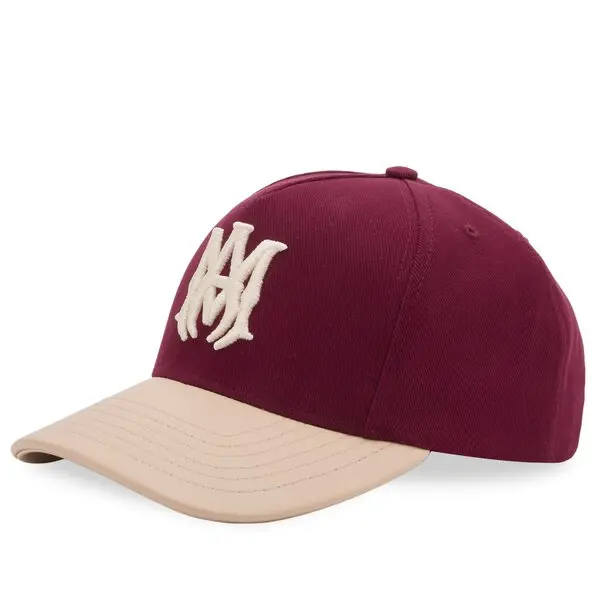 Amiri Two Tone Canvas Cap - Wine