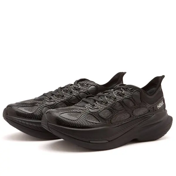 Hoka One One U Mach X Caged Sneaker - Black/midnight Blue