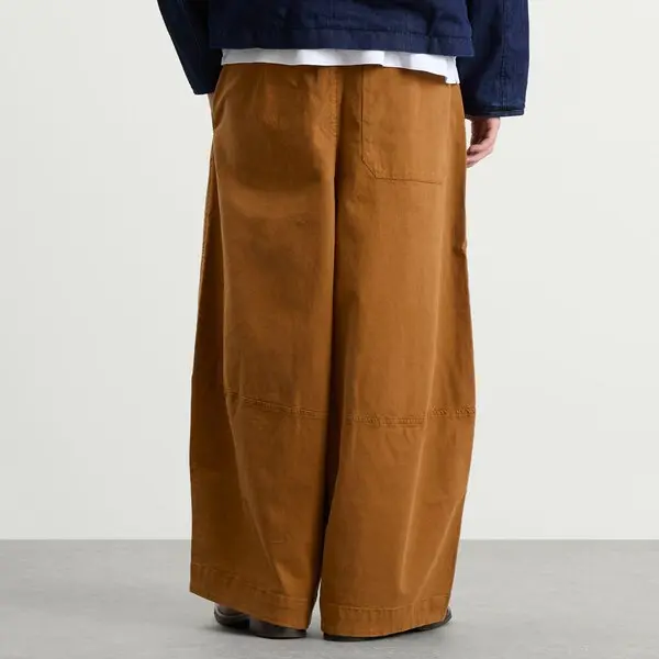 You Must Create Deadbeat Garment Dyed Trousers - Clay