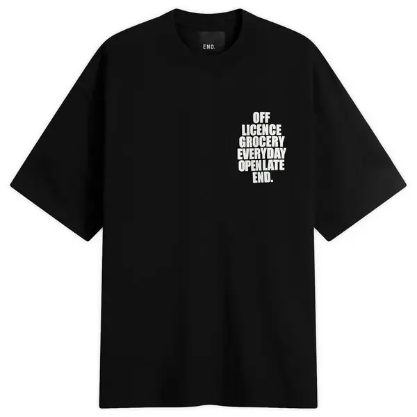 END. Open 'til Late T-shirt - Black