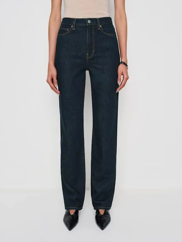 REFORMATION Harriet High-rise Relaxed Straight Jeans