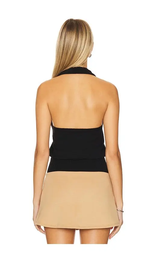 GEEL Marcelo Halter Top - Black