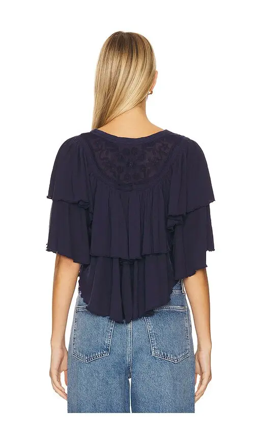 Free People Rose Party Tee