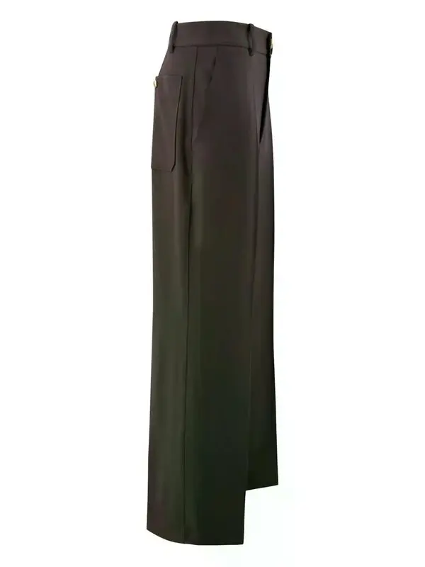 P.a.r.o.s.h Button-fastening Pocket Trousers
