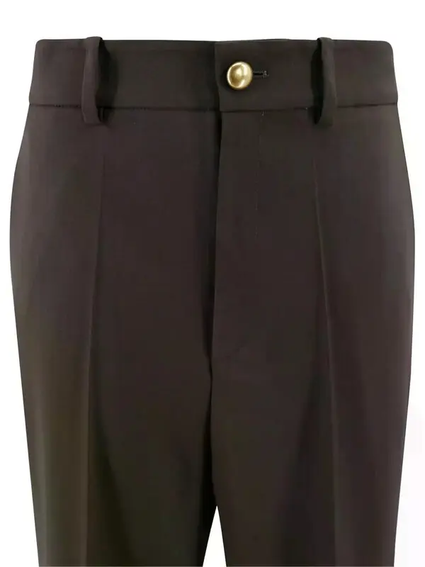 P.a.r.o.s.h Button-fastening Pocket Trousers