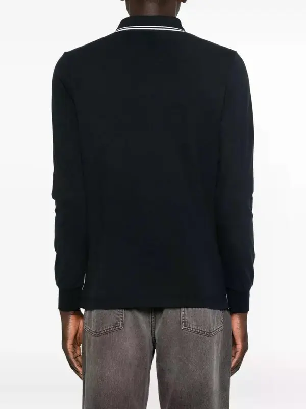 Stone Island Long-sleeve Polo Shirt - Blue