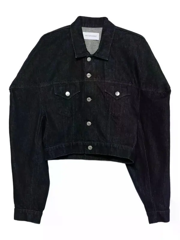 Viktor & Rolf Patch-pockets Denim Jacket - Blue