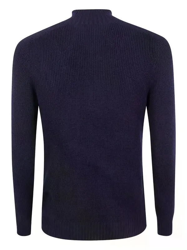 GRAN SASSO Ribbed High-neck Sweater