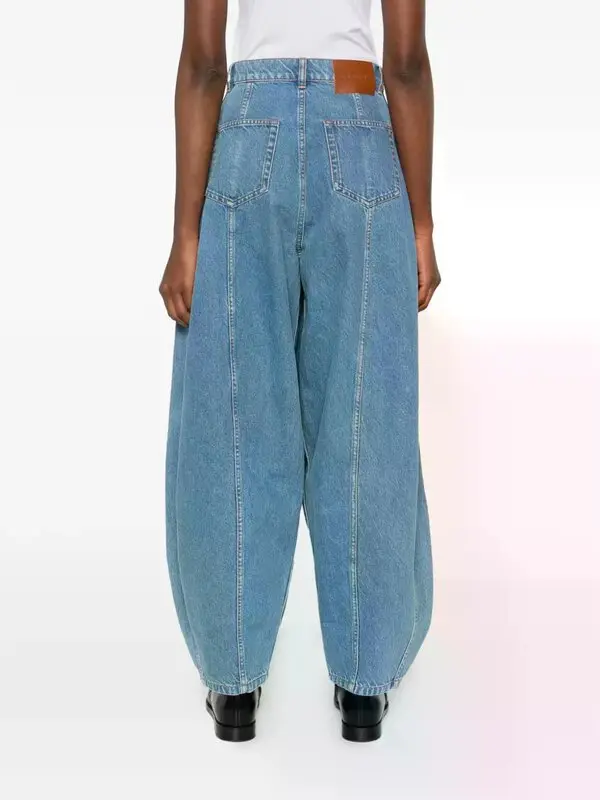 Viktor & Rolf Panelled Balloon-shaped Jeans - Blue