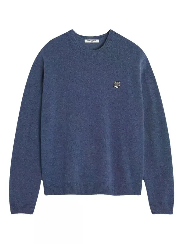 Maison Kitsuné Fox Head Wool Sweater