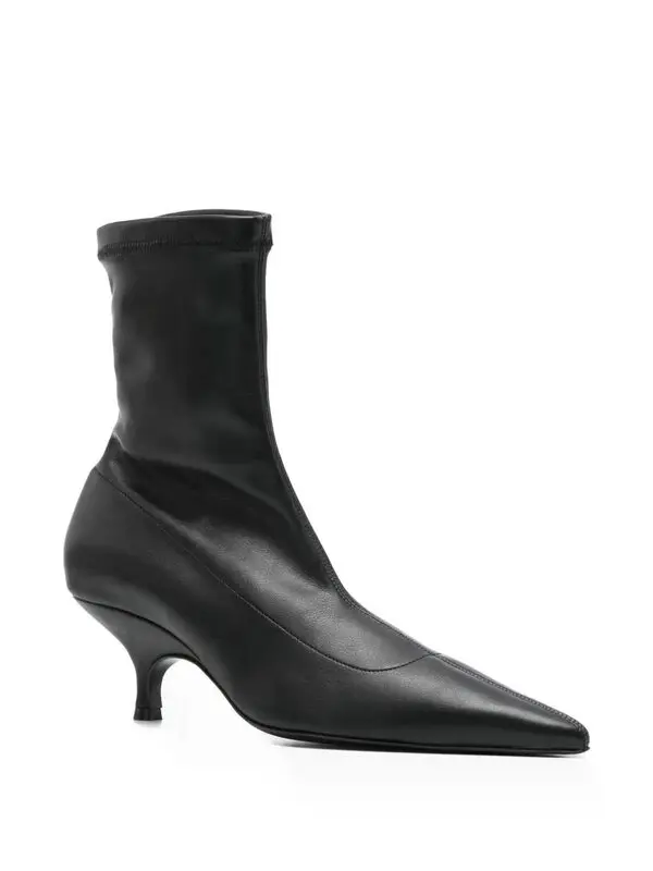 GIABORGHINI Mia 50mm Pointed-toe Sock Boots