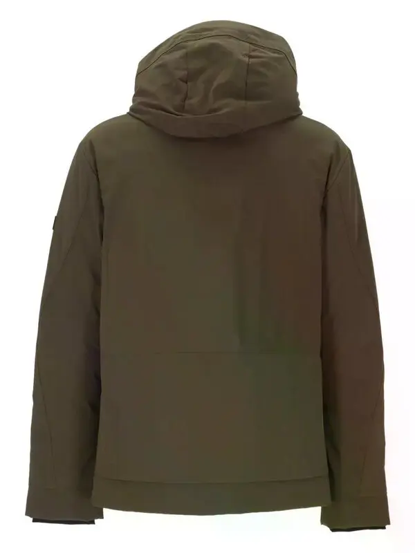 Peuterey Hooded Zip-front Jacket - Green