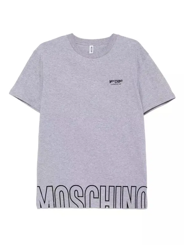 Moschino Logo-detail Cotton T-shirt