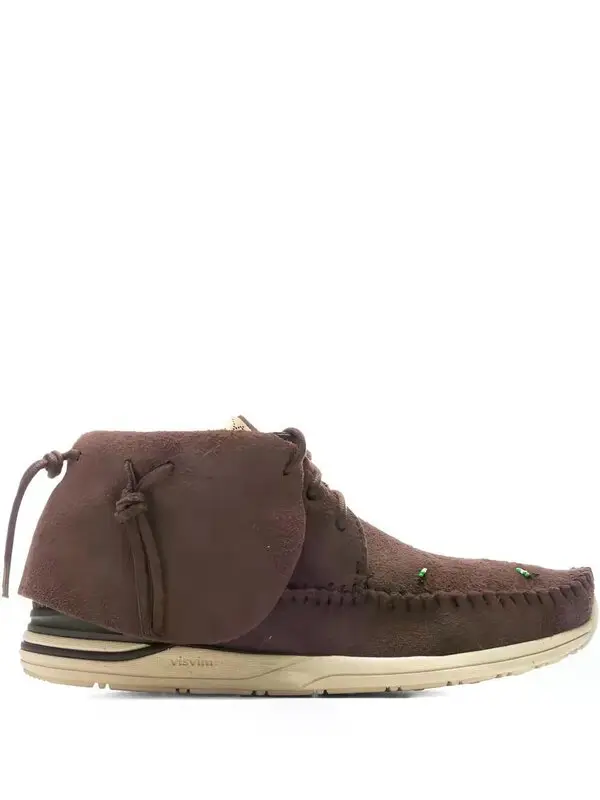 Visvim Fbt Lhamo Folk Desert Boots - Brown