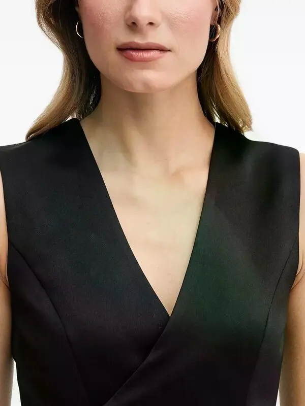 SANDRO FERRONE Cut-out V-neck Top