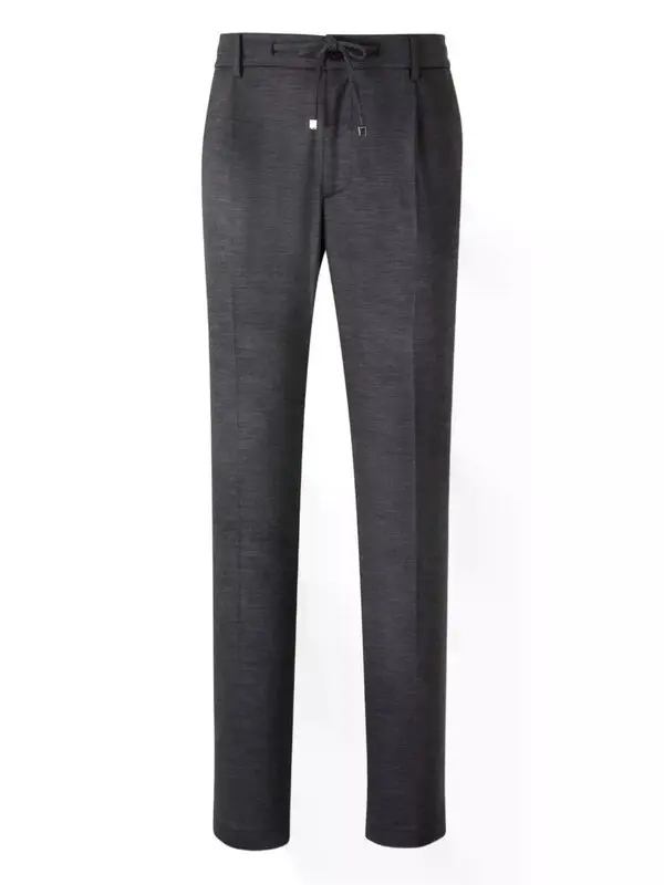 BERWICH Drawstring-waist Trousers - Grey
