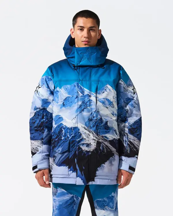 Perfect Moment Max Down Parka Jacket - Landscape