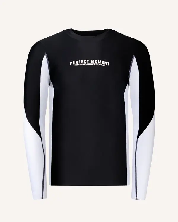 Perfect Moment Compression Base Layer Top - White-black