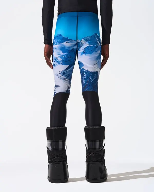 Perfect Moment Compression Base Layer Bottoms - Landscape