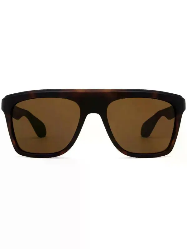 Gucci Square Frame Sunglasses - Brown