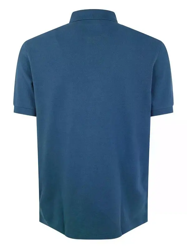 Fred Perry Laurel Wreath-embroidered Polo Shirt - Blue