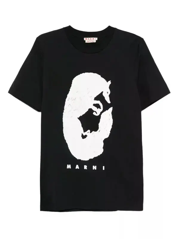 Marni Fox-print T-shirt