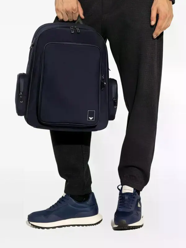 Emporio Armani Logo-patch Adjustable Backpack