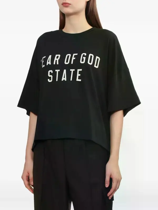 Fear Of God Graphic-print Top - Black