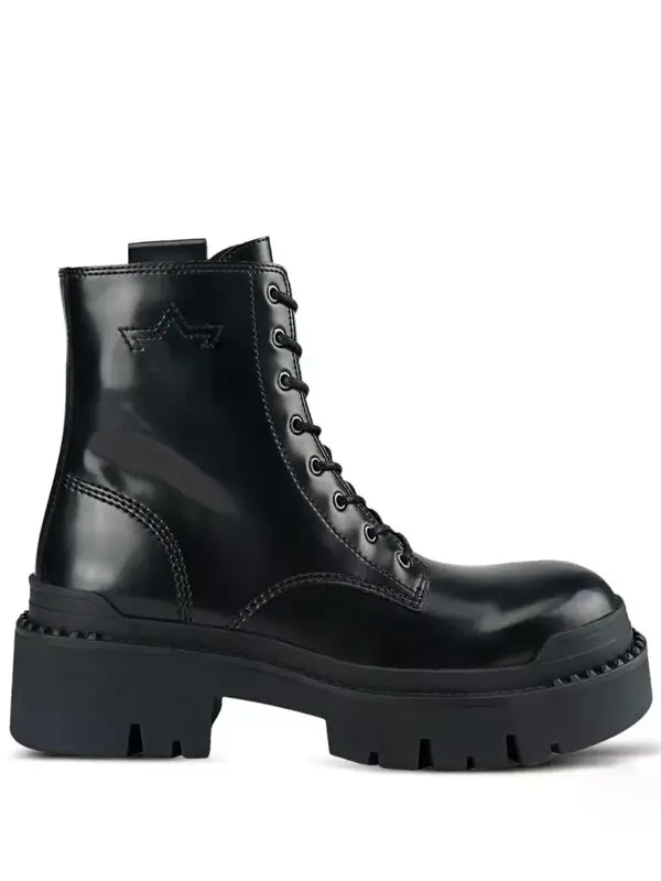 Ash 50mm Noah Lace-up Combat Boots