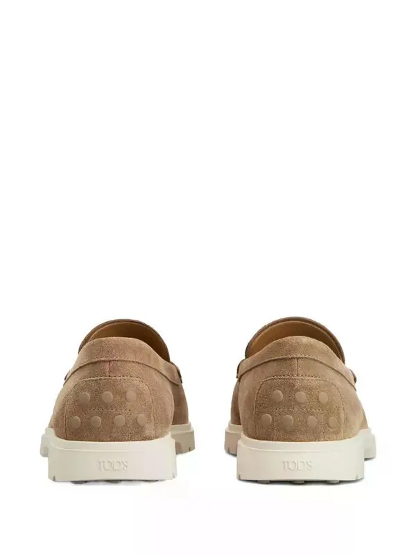 TOD'S Suede Loafers - Brown