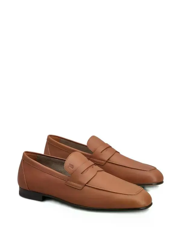 TOD'S Leather Penny Loafers