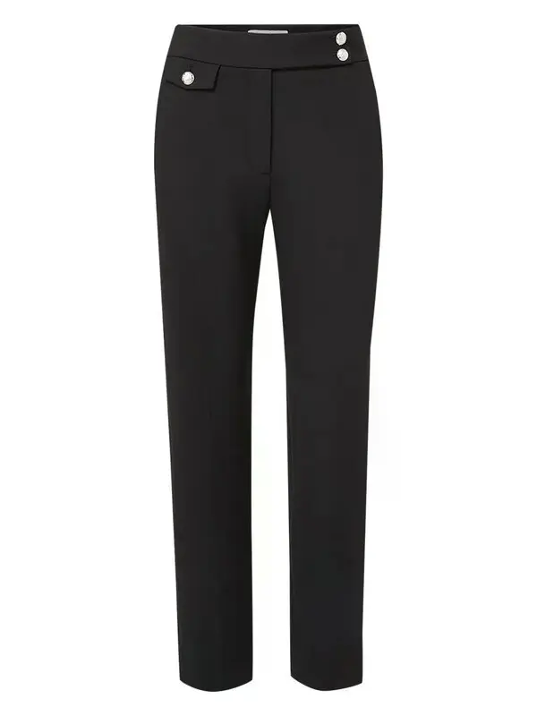 Veronica Beard Button-detailed Trousers