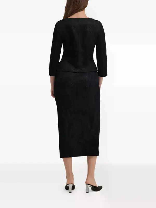 MARGHERITA MACCAPANI Vinnie Structured Top - Black