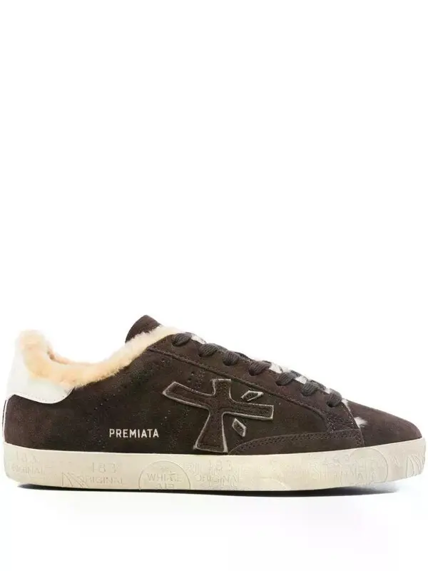 Premiata Steven Lined Sneakers