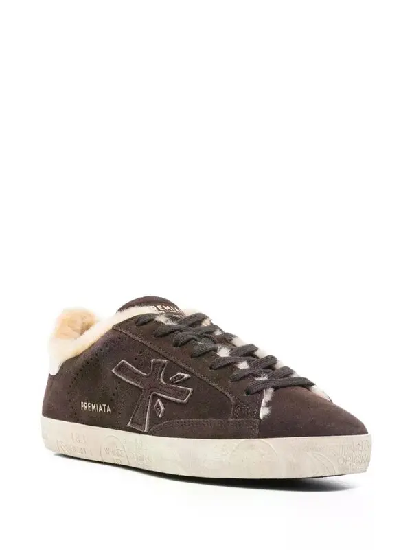 Premiata Steven Lined Sneakers