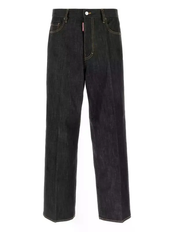 Dsquared2 Five-pocket Wide-leg Jeans