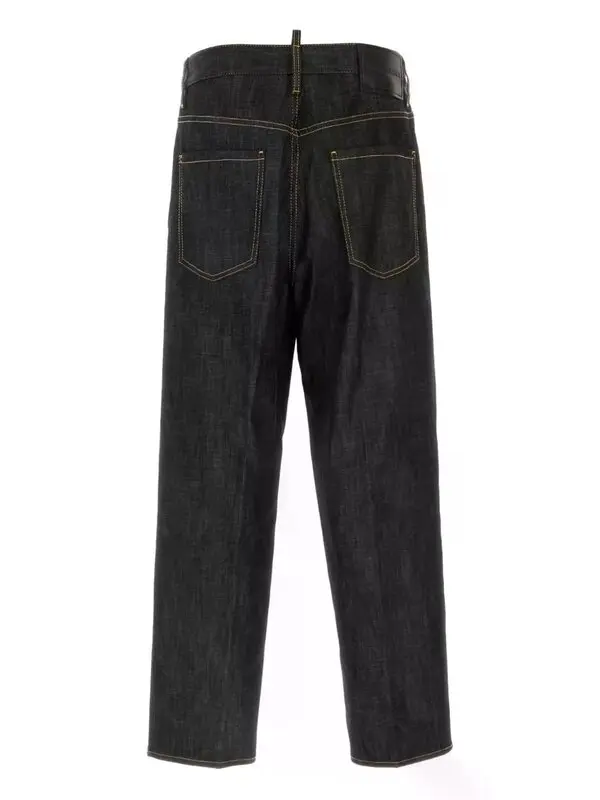 Dsquared2 Five-pocket Wide-leg Jeans