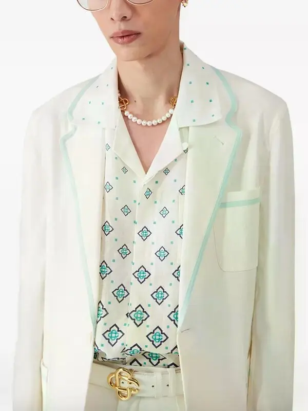 Casablanca Notched Lapel Jacket