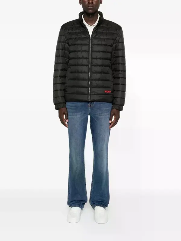 Hugo Embroidered-logo Padded Jacket