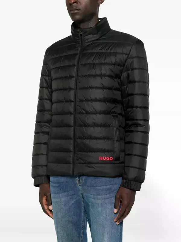 Hugo Embroidered-logo Padded Jacket
