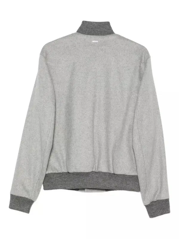 BOSS Button-fastening Pocket Bomber Jacket